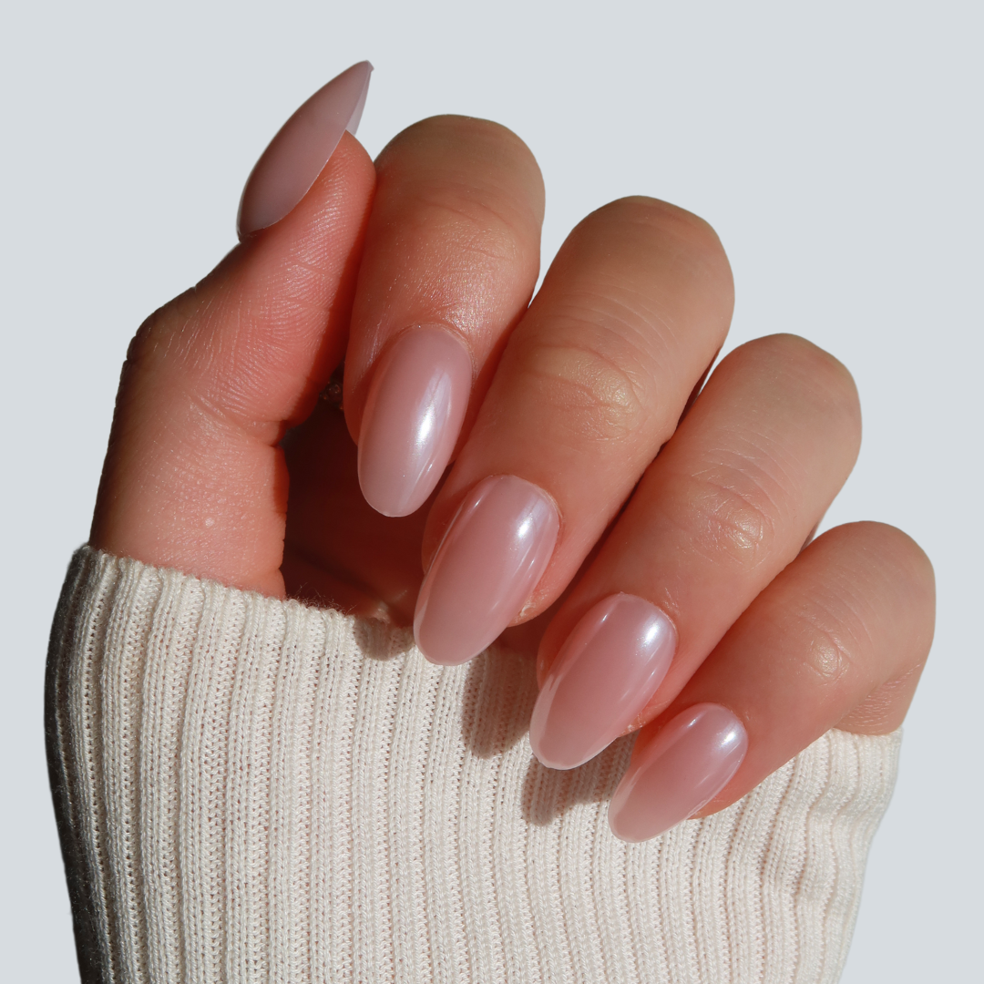 Strawberry Glaze Press-On Nails – Glowie By Her